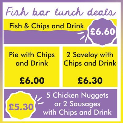 Taylor's Fish Bar and Chinese Take Away – Fish & chips and Chinese ...